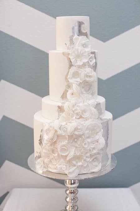 30 White Wedding Cake Designs That Will Leave You Wanting One