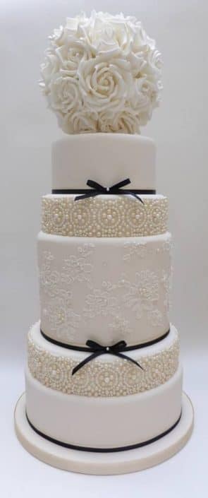 30 White Wedding Cake Designs That Will Leave You Wanting One