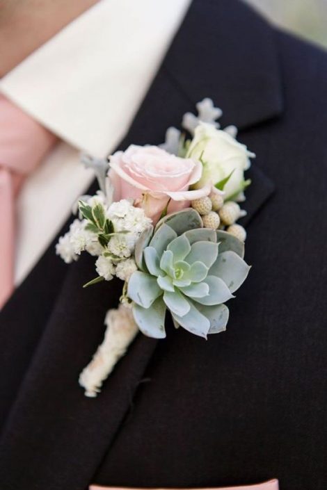 Como Hacer un Boutonniere para tu Novio (con Paso a Paso!)