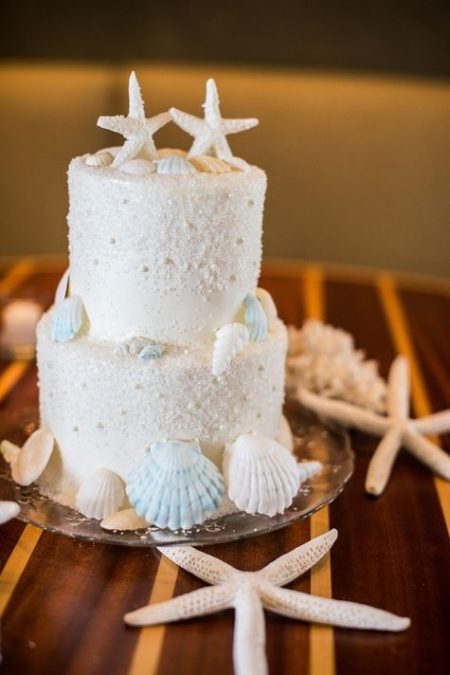 26 Beach Wedding Cakes That Will Wow Your Guests: Check Them Out!