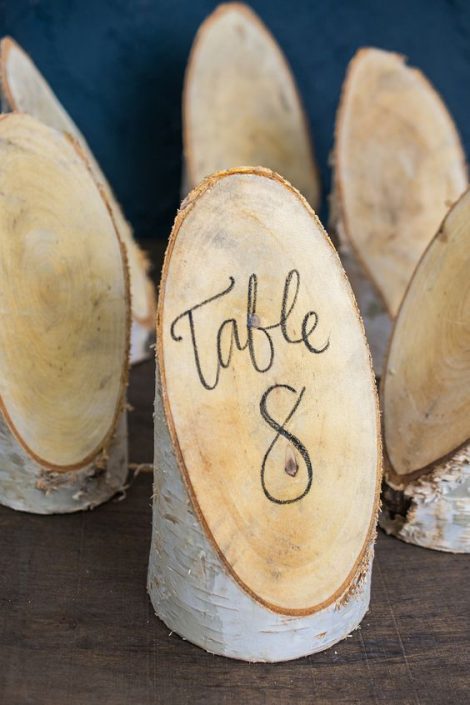 51 Unique Table Number Ideas for Wedding Receptions (and DIYs)